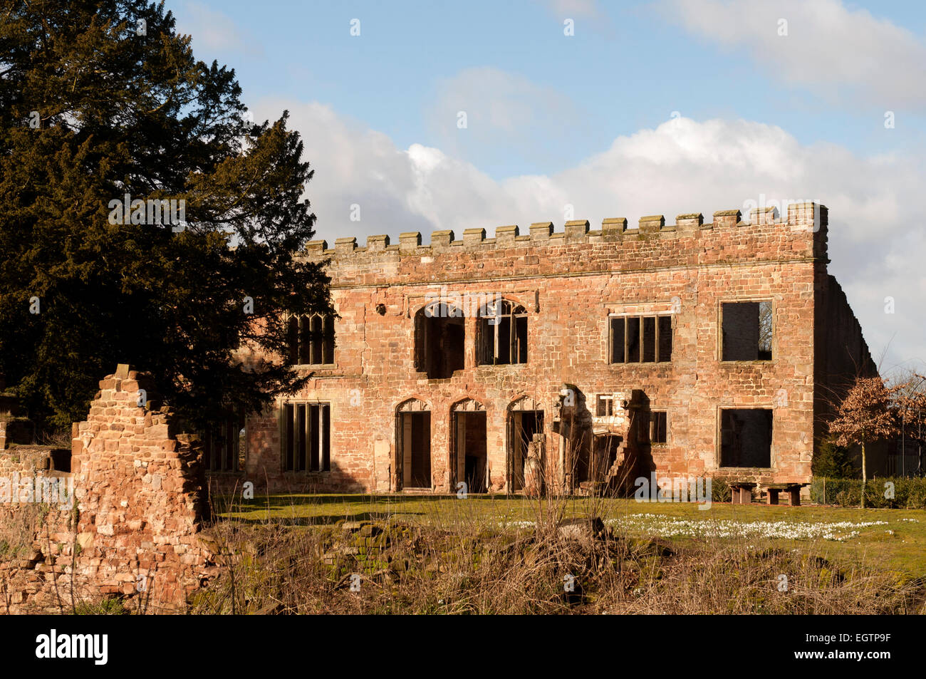 Astley Castle, Warwickshire, England, UK Stock Photo - Alamy