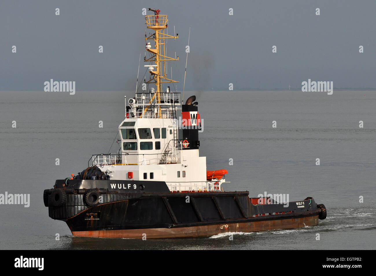 Tugboat Wulf 9 Stock Photo - Alamy