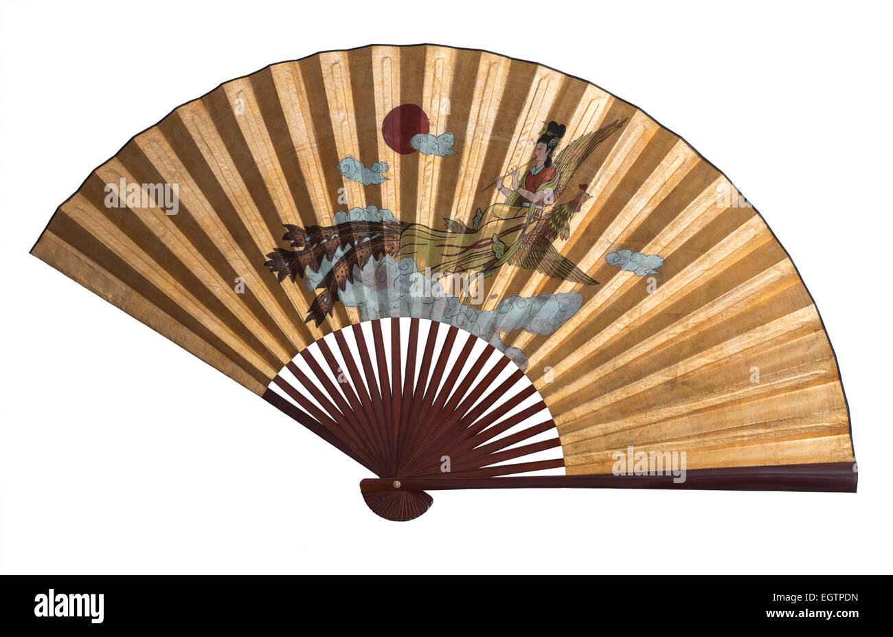Asian fan hi-res stock photography and images - Alamy