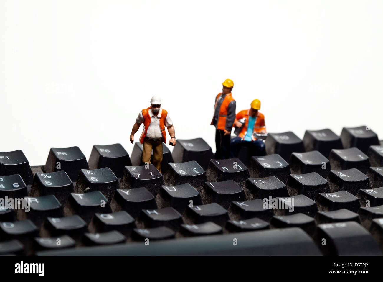 Computer action hi-res stock photography and images - Alamy