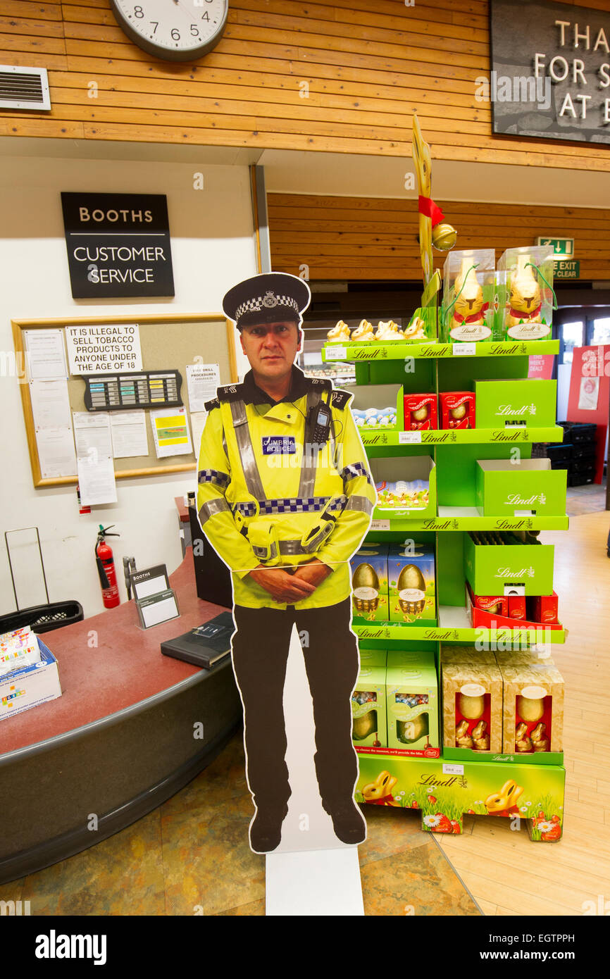 Cardboard policeman hi-res stock photography and images - Alamy