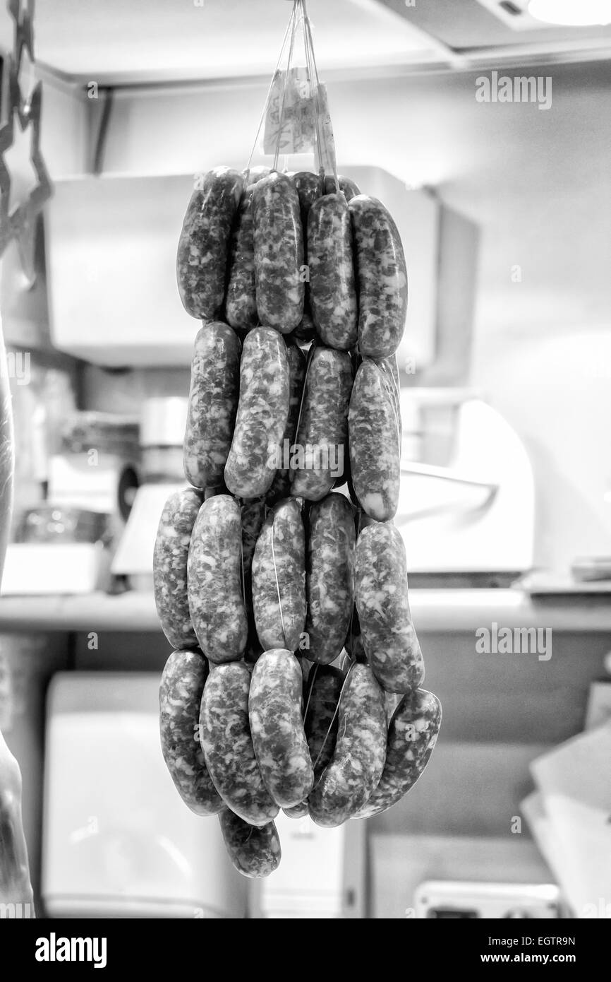 Local market italy Black and White Stock Photos & Images - Alamy