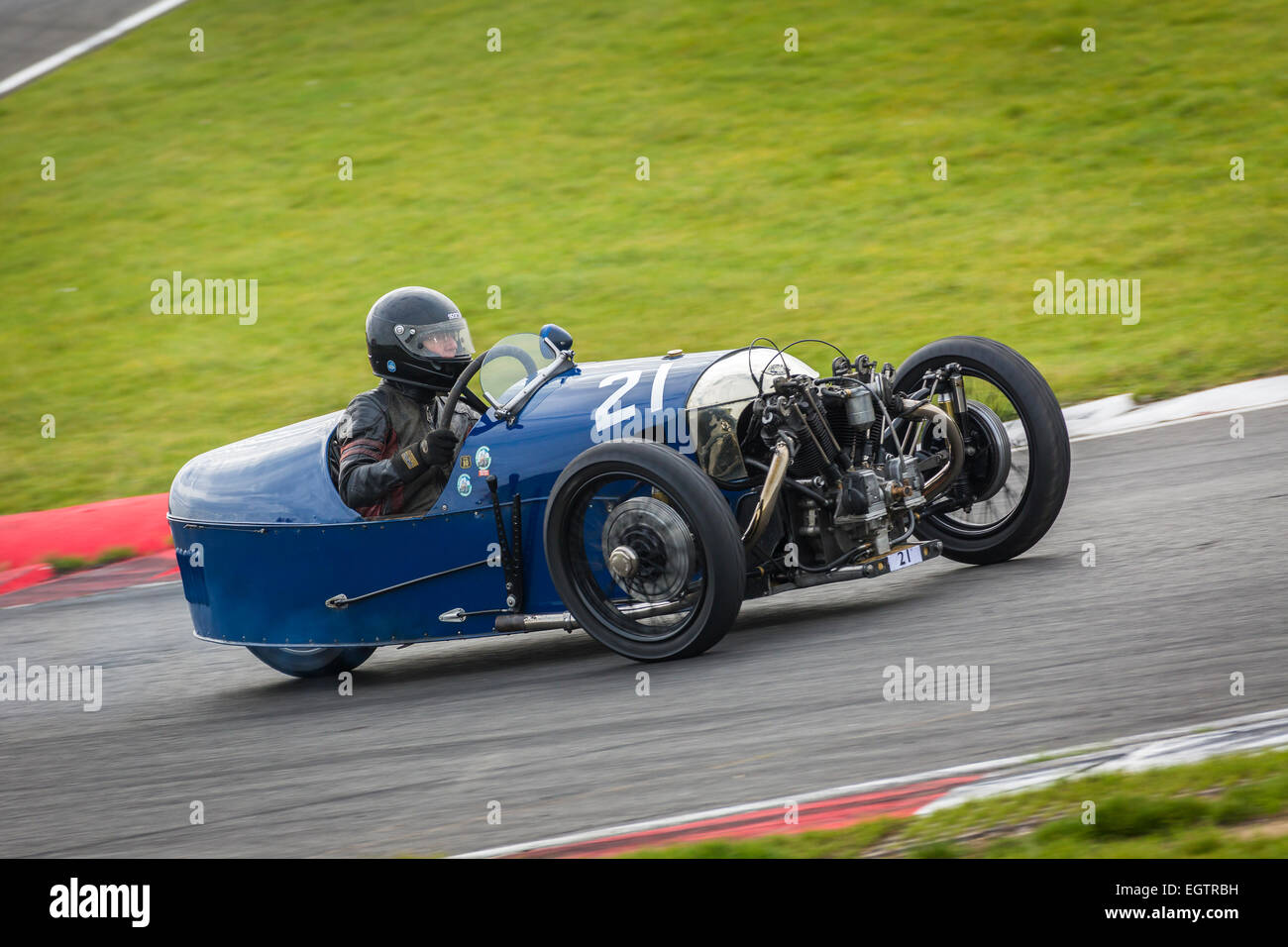 1929 Morgan Super Aero with driver Sue Darbyshire during the 2014 ...