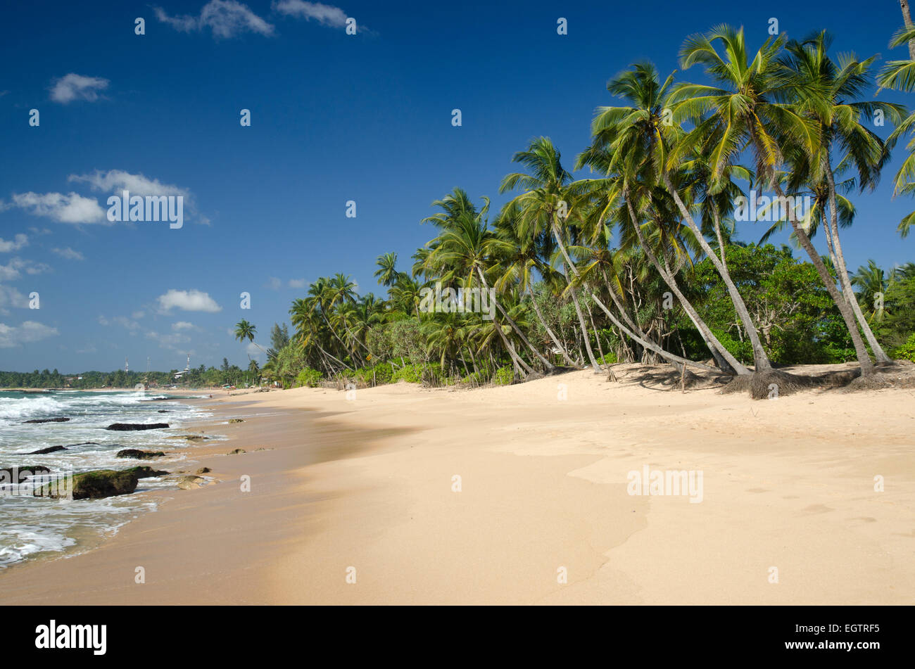 Tangalle beach, Sri Lanka Stock Photo - Alamy