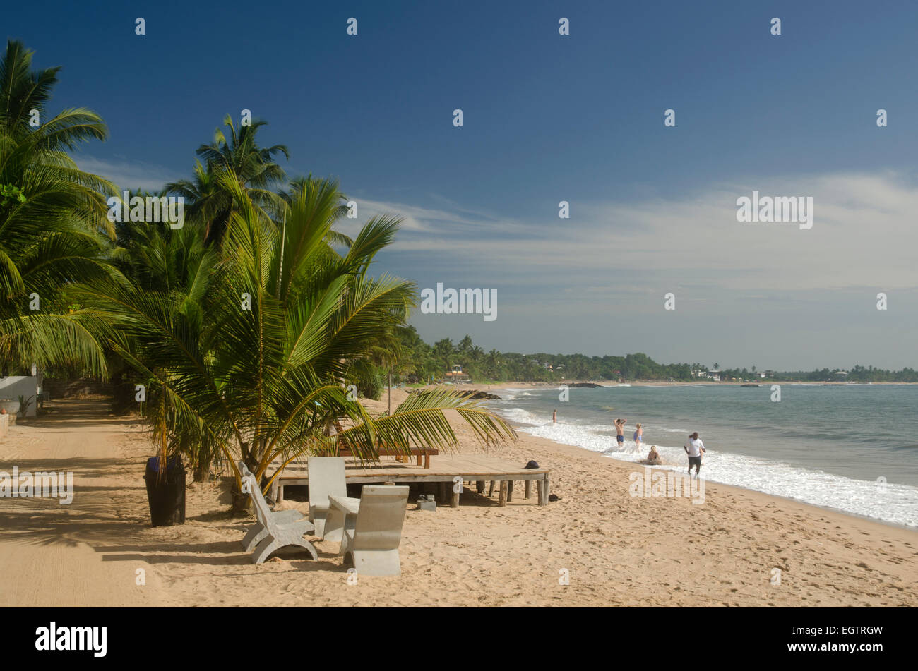 Tangalle beach, Sri Lanka Stock Photo - Alamy