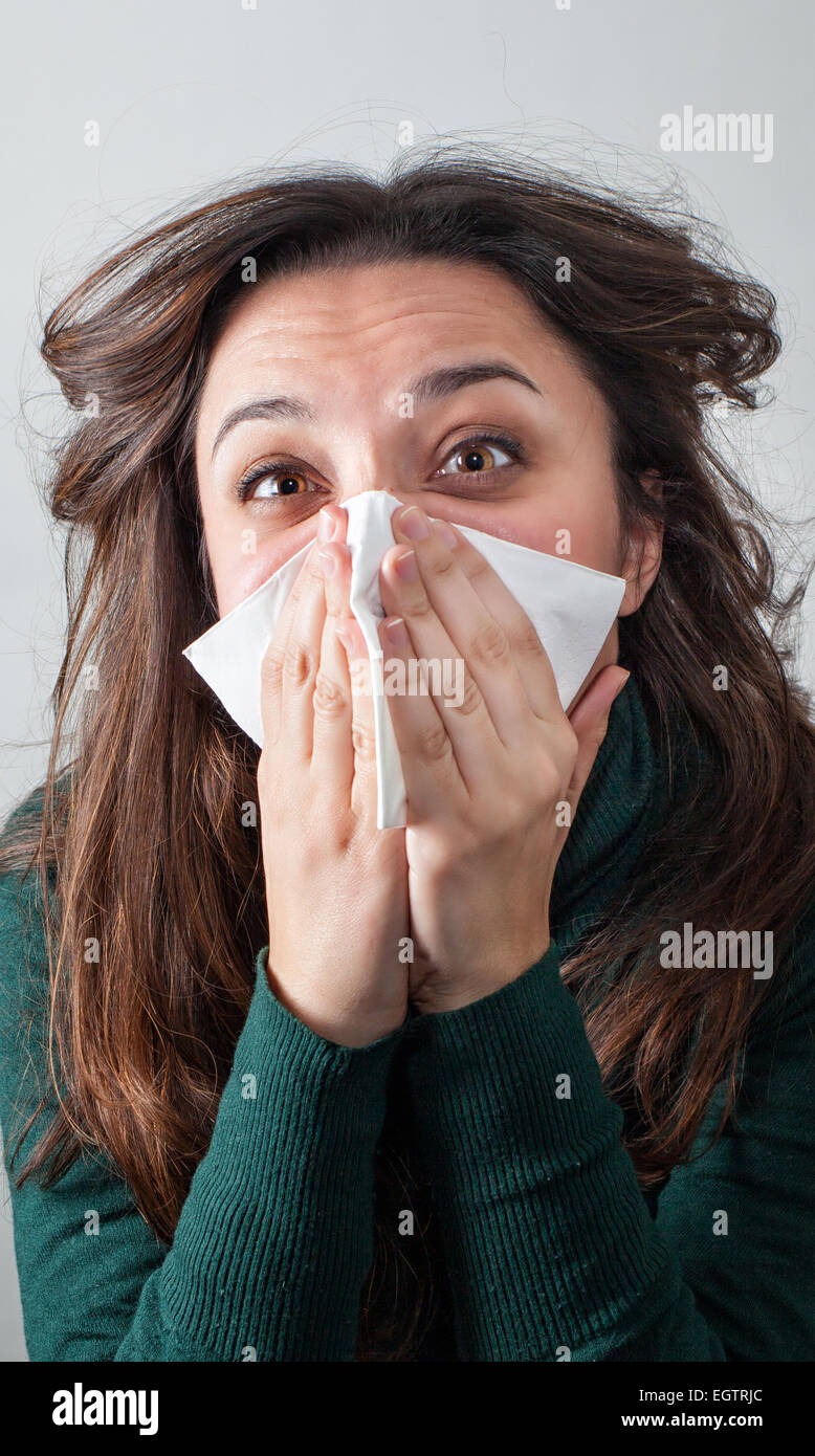 Wiping Nose With Hand