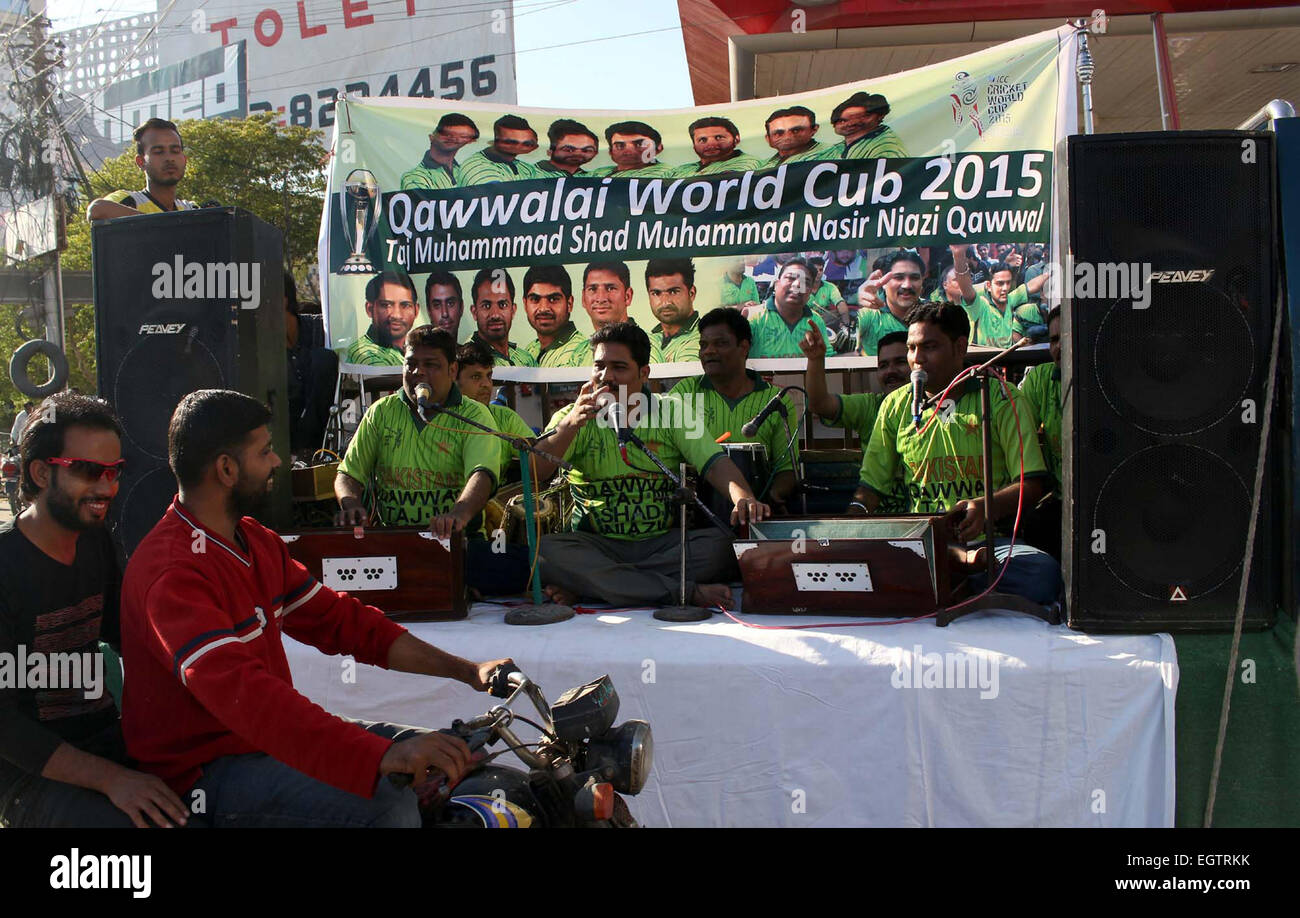 2015 world cup cricket hi-res stock photography and images - Alamy