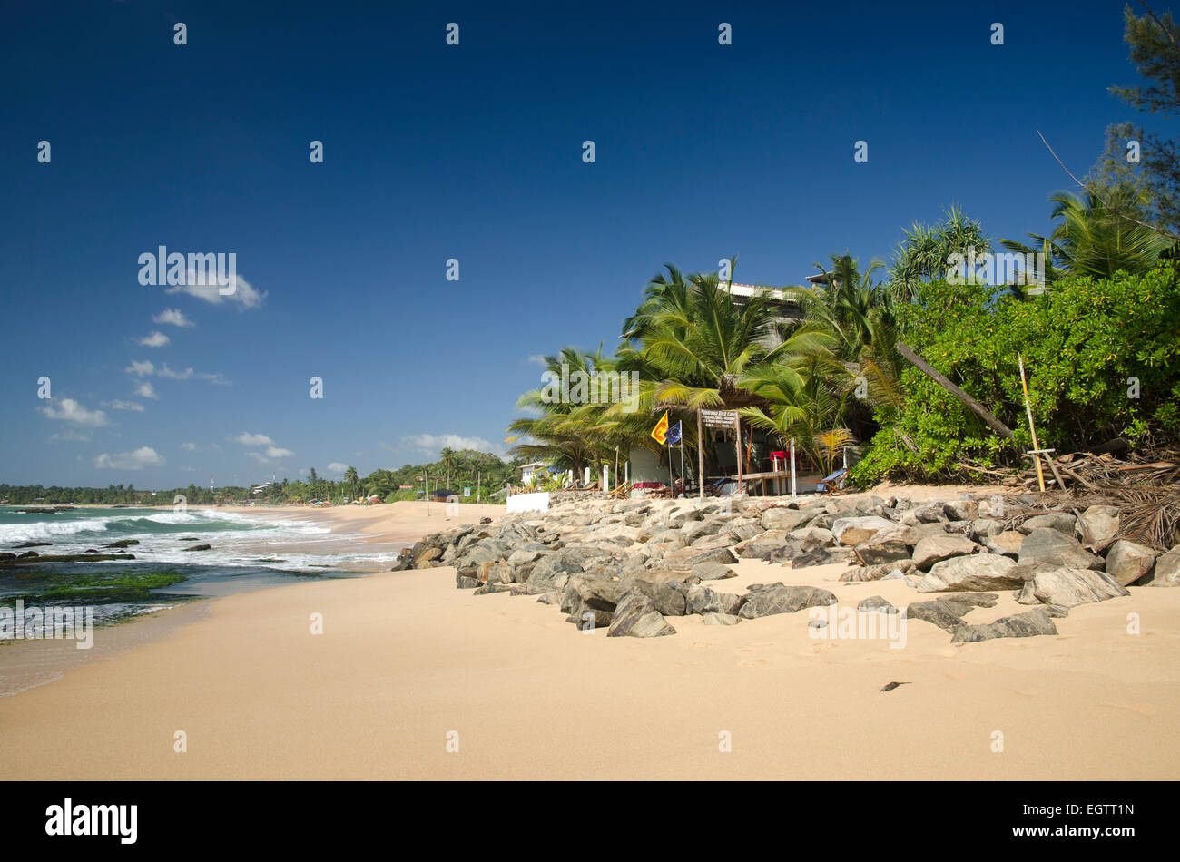 Tangalla beach in Sri Lanka Stock Photo - Alamy