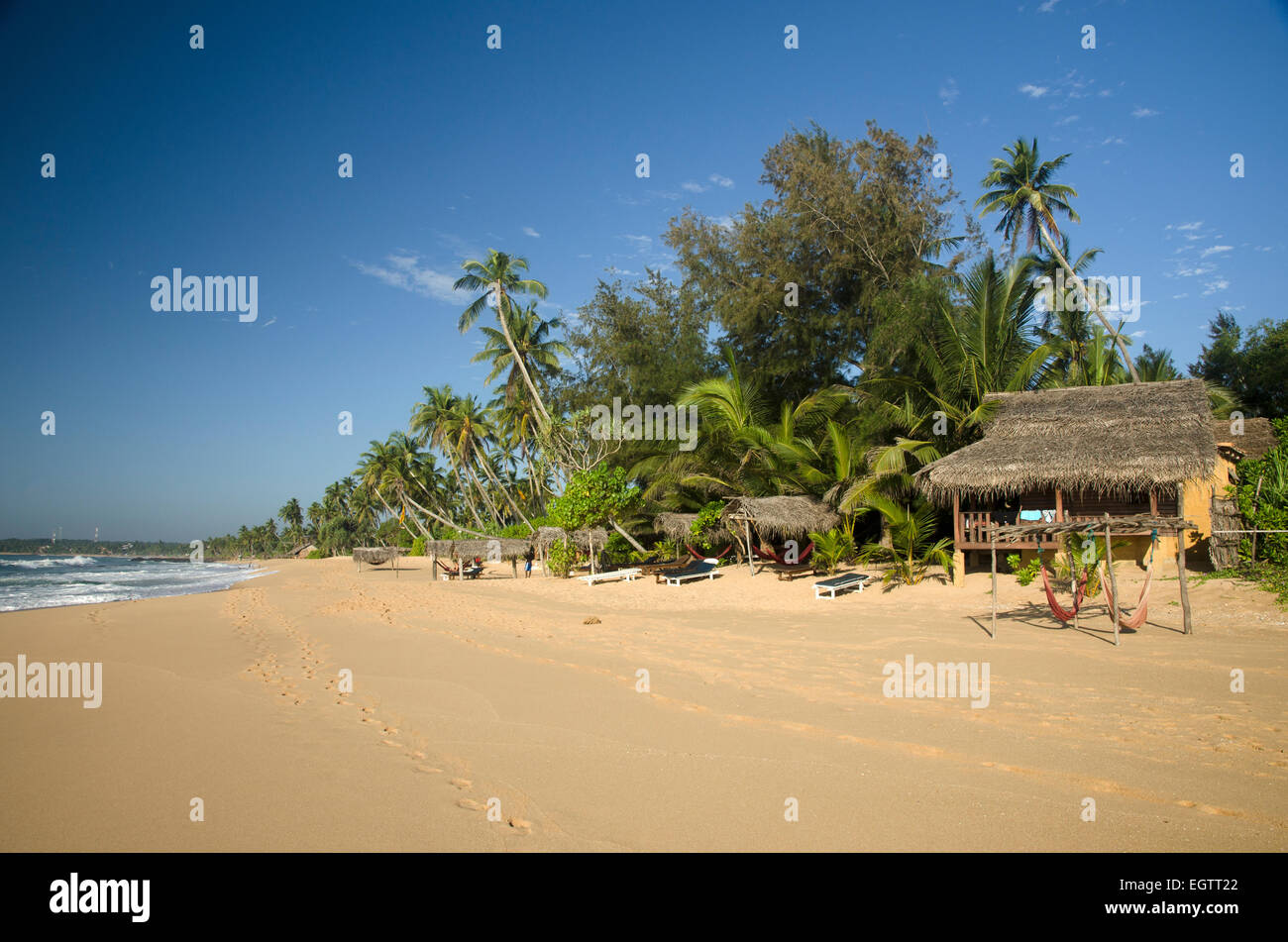 Tangalla beach in Sri Lanka Stock Photo - Alamy