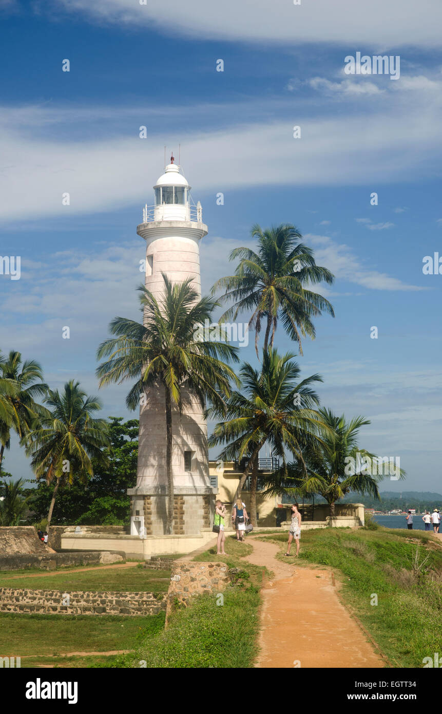 The lighthouse in Galle Fort, Sri Lanka Stock Photo - Alamy