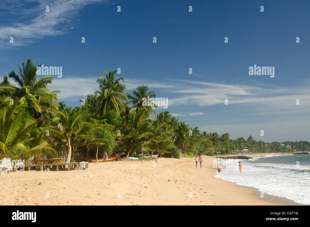 Tangalle beach, Sri Lanka Stock Photo - Alamy