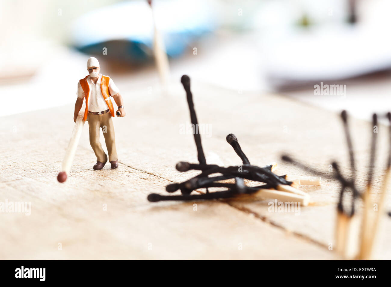 Matchstick Man High Resolution Stock Photography and Images - Alamy