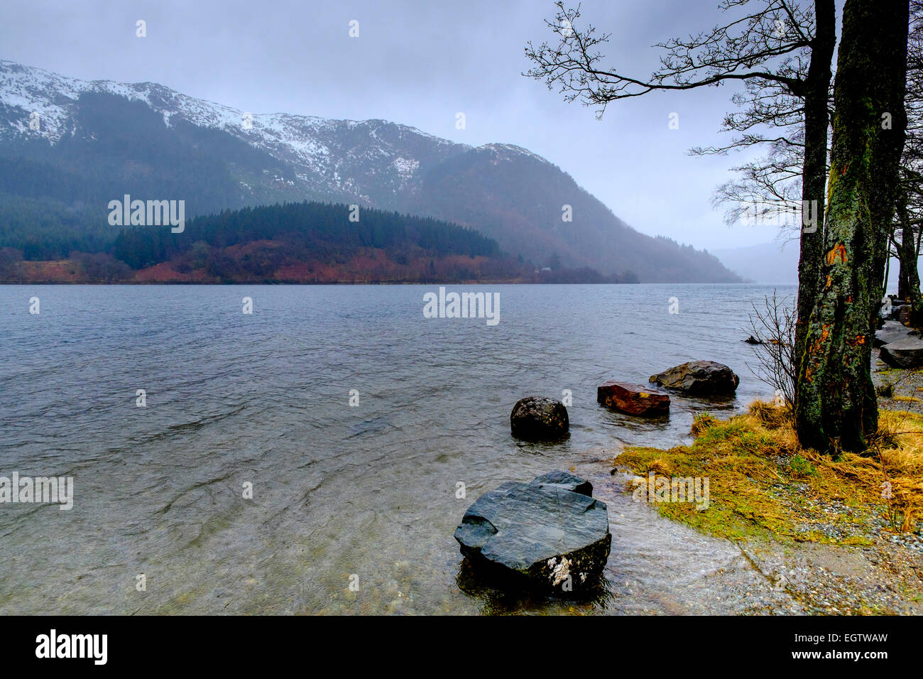 Loch Lubnaig, near Callander, The Trossachs, Scotland Stock Photo - Alamy