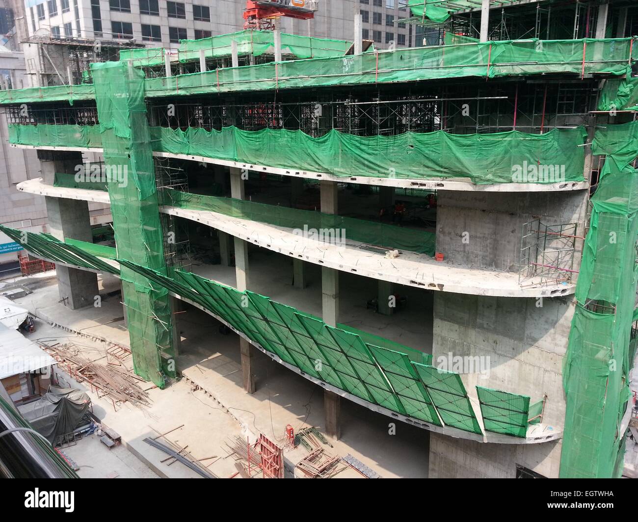 Dangerous Construction Site Stock Photos & Dangerous Construction Site ...