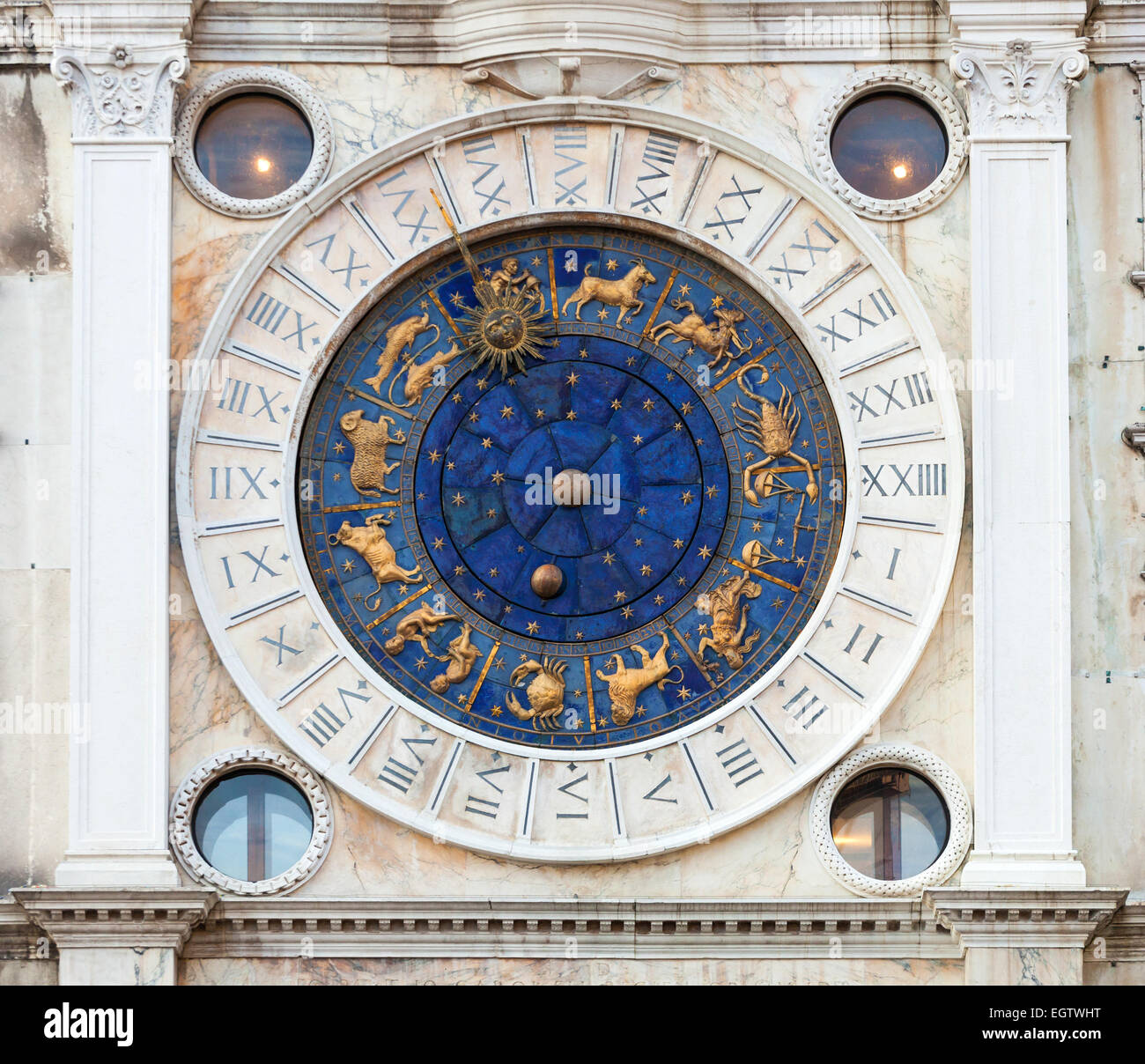 Saint marks clock hi-res stock photography and images - Alamy