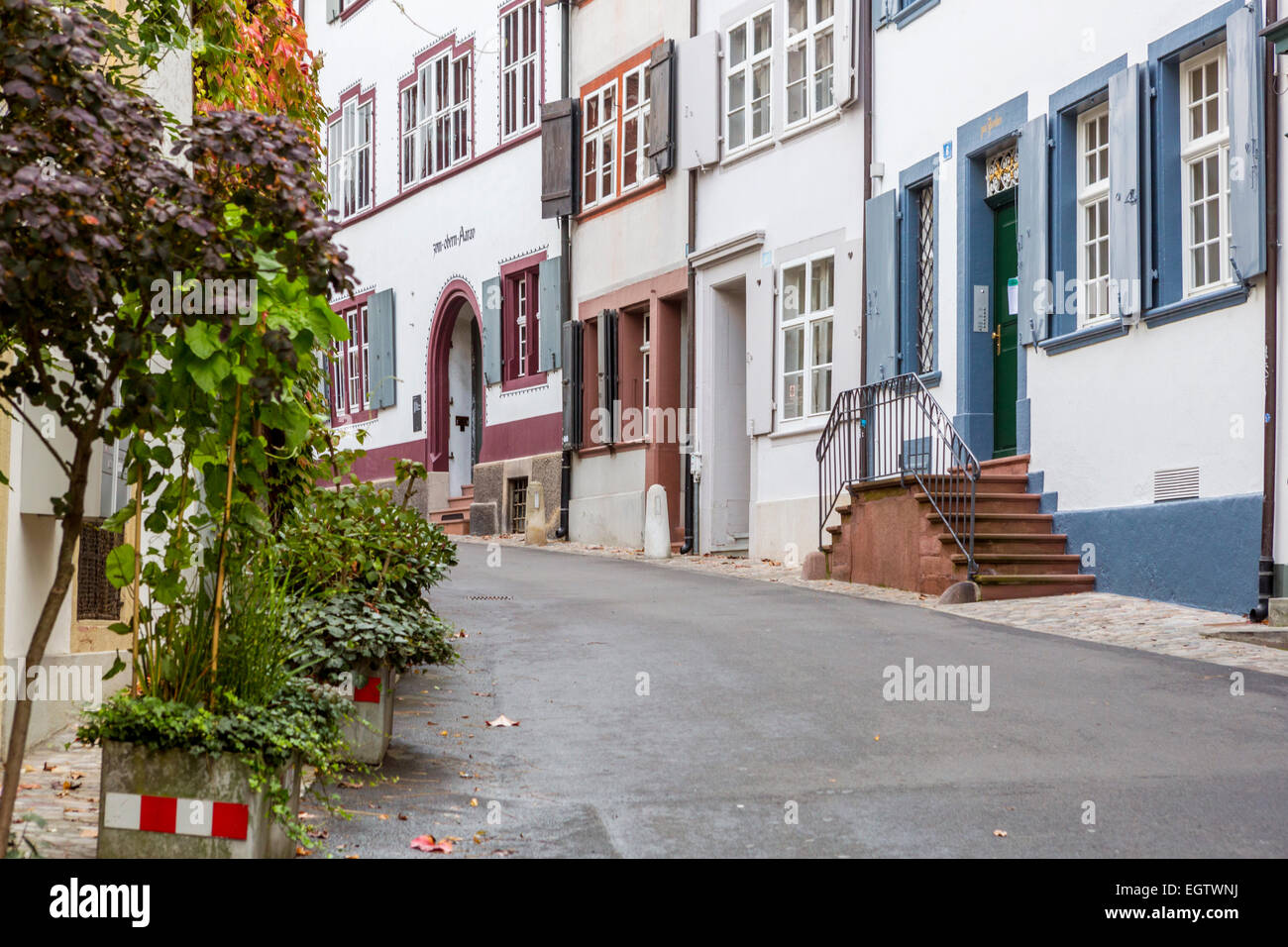 The Old Town Basel, Kanton Basel-Stadt, Switzerland, Europe Stock Photo ...