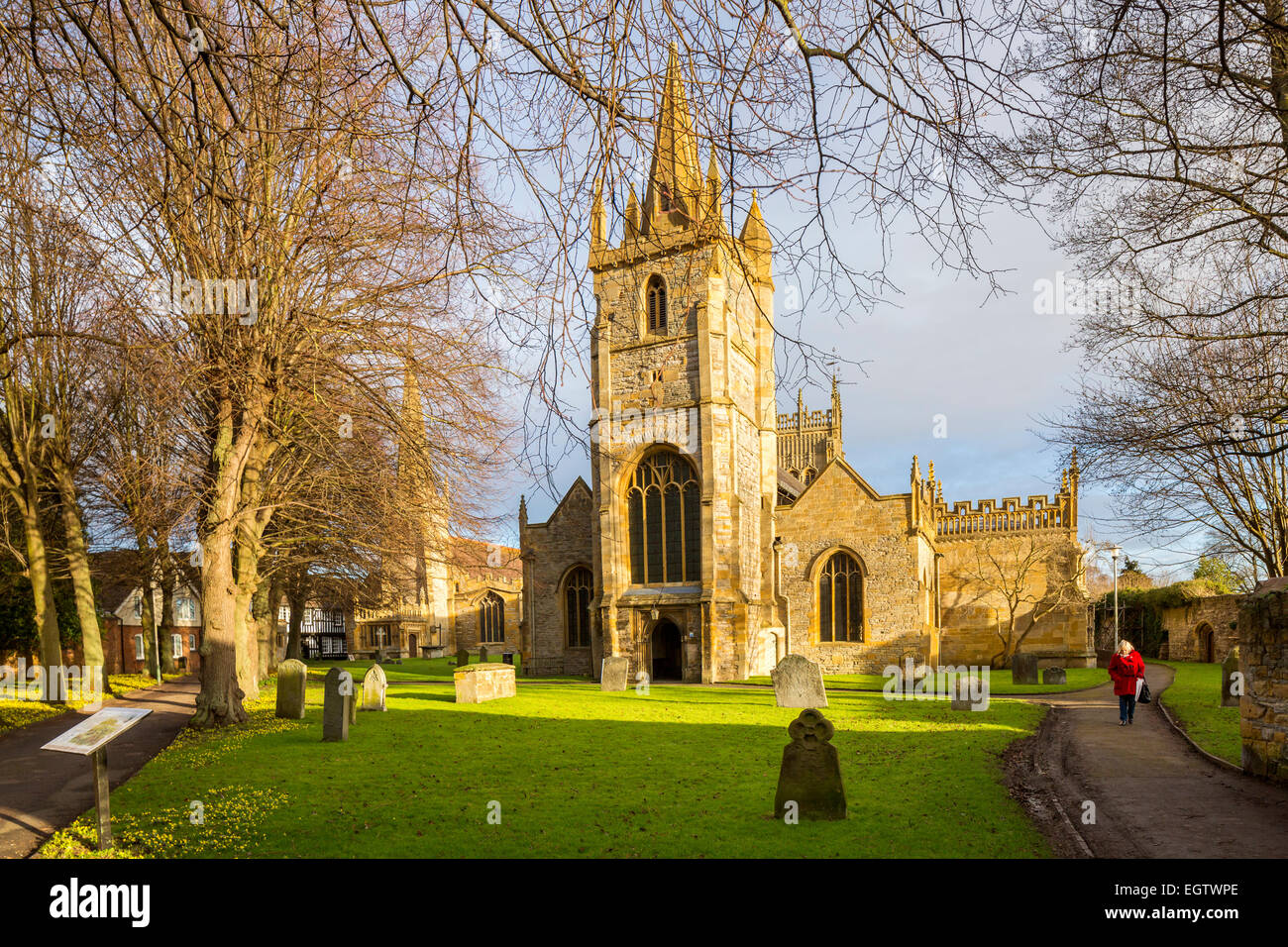 St Lawrence's Church, Evesham, District of Wychavon, Worcestershire ...