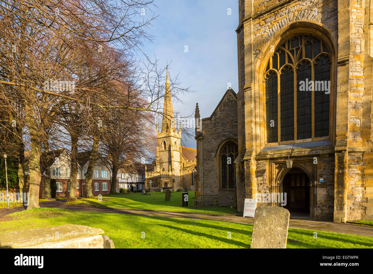 Saint lawrences church evesham hi-res stock photography and images - Alamy