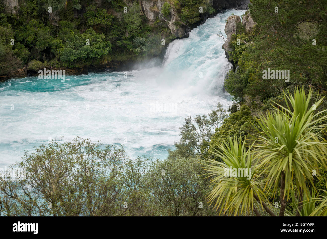 Waterfall Waikato River New Zealand High Resolution Stock Photography ...