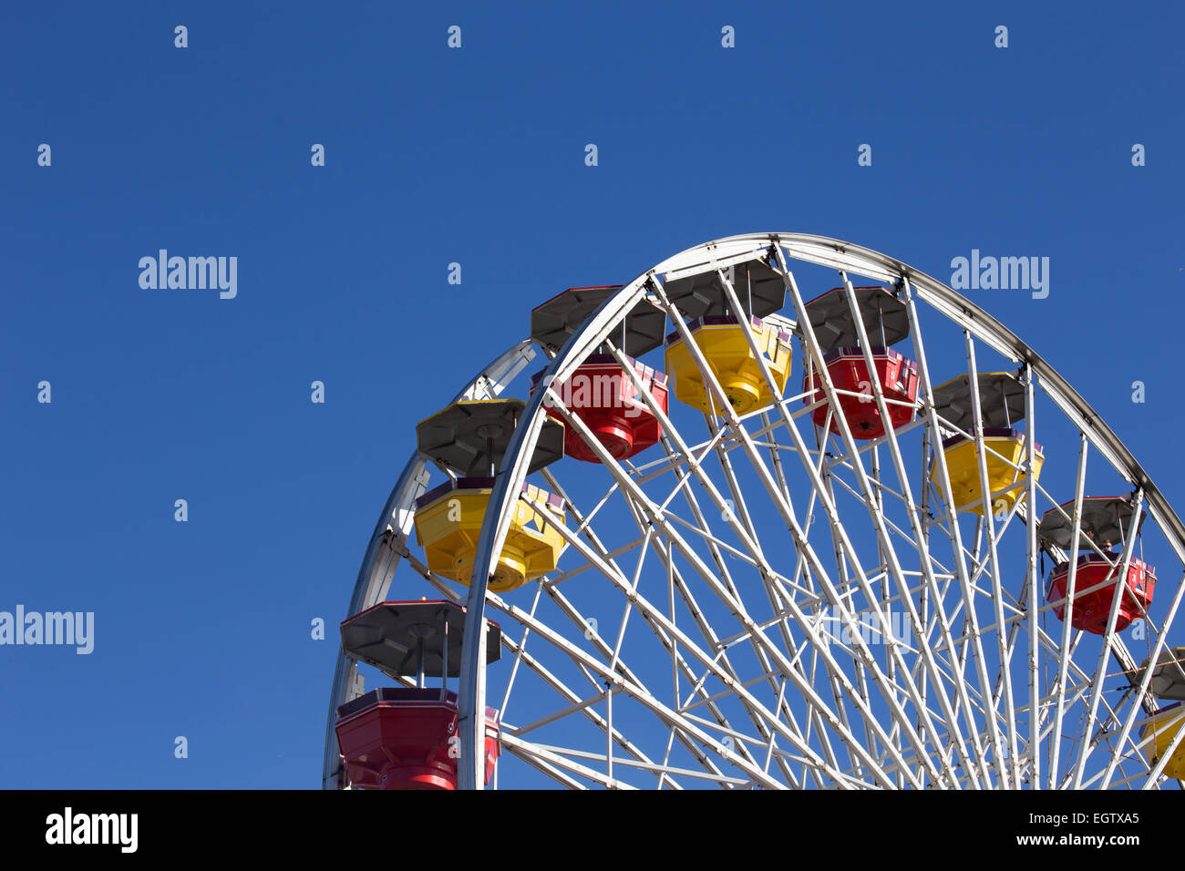 Santa monica ferris wheel hi-res stock photography and images - Alamy