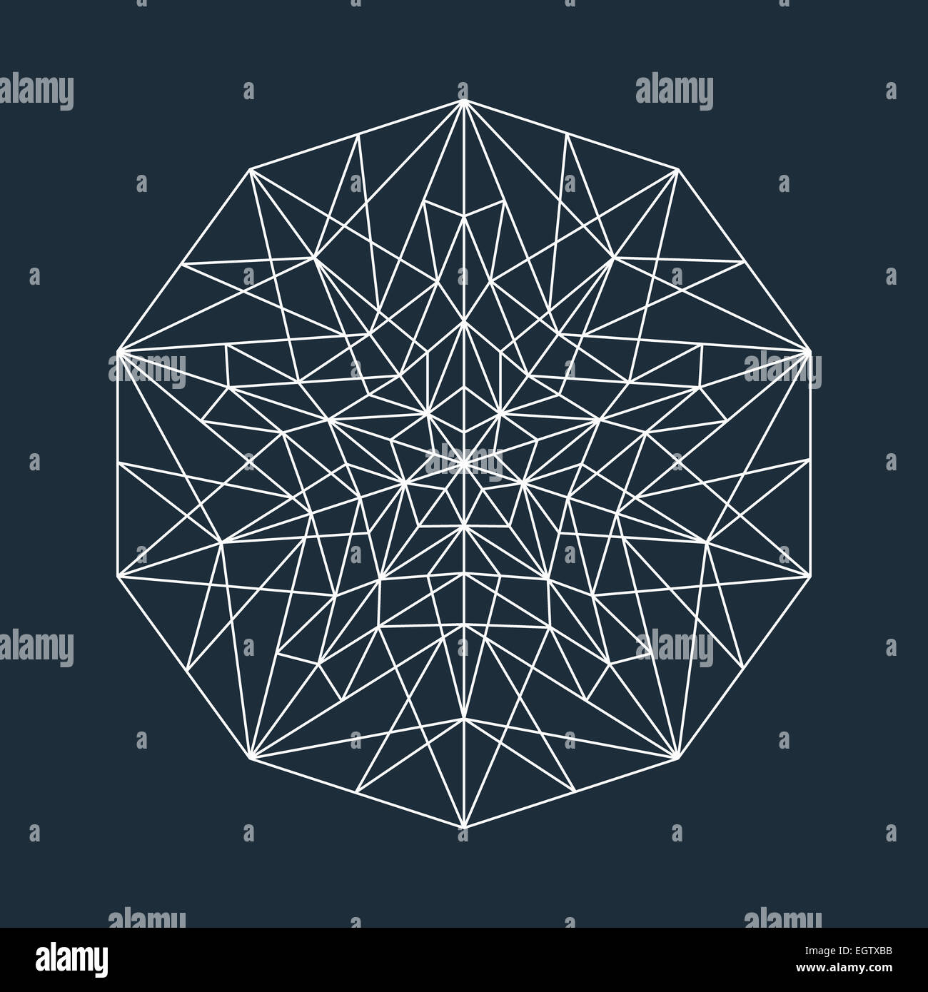 Star polygon hi-res stock photography and images - Alamy