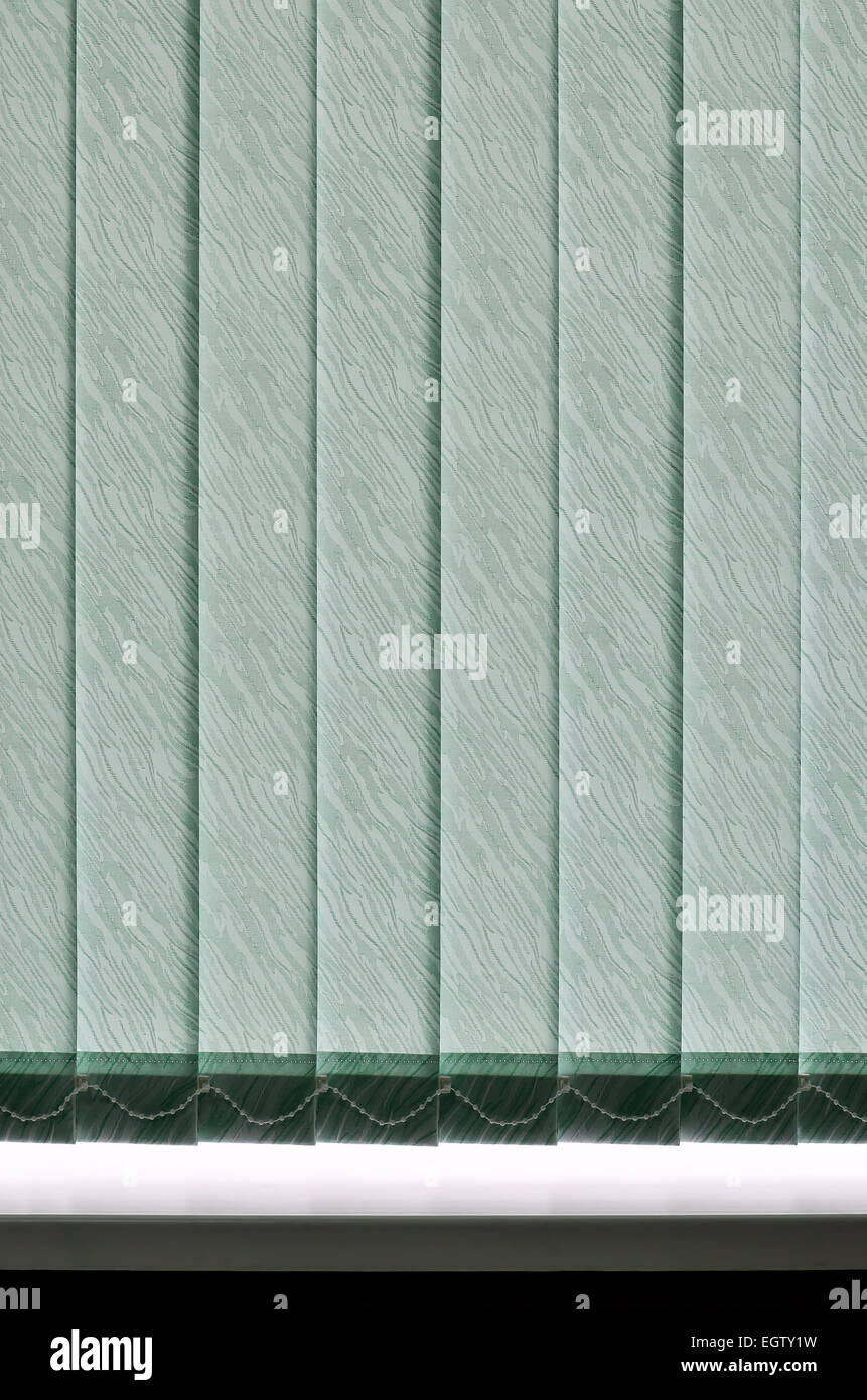 Modern vertical blinds on the window of the office Stock Photo - Alamy
