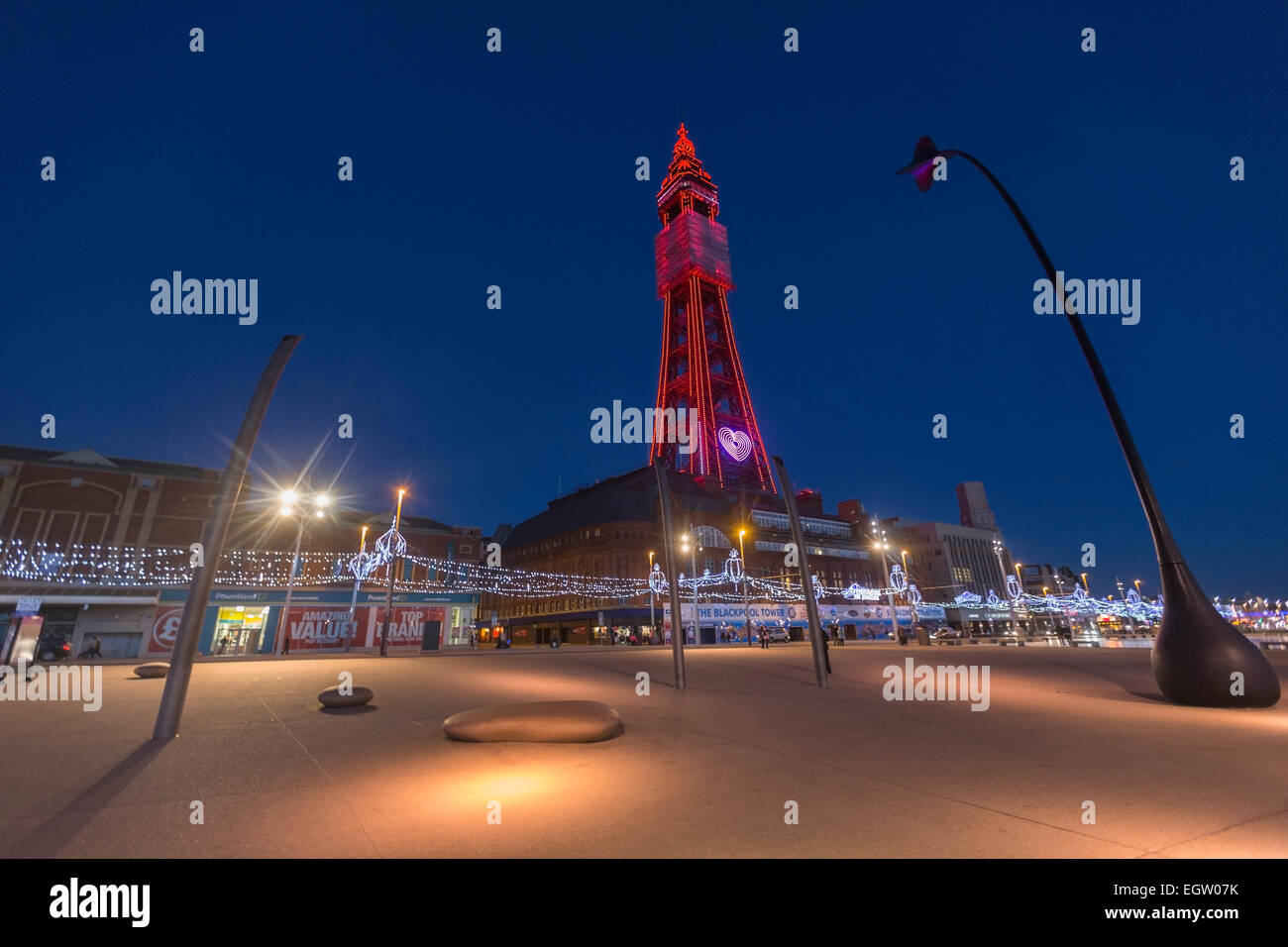 Blackpool tower england hi-res stock photography and images - Alamy
