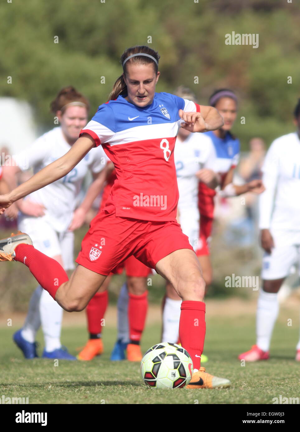 England u23 football women hi-res stock photography and images - Alamy