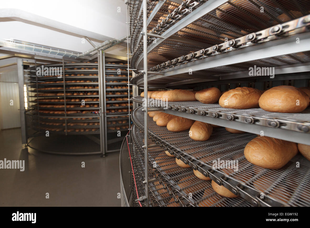 Conveyor Factory Bakery High Resolution Stock Photography and Images ...