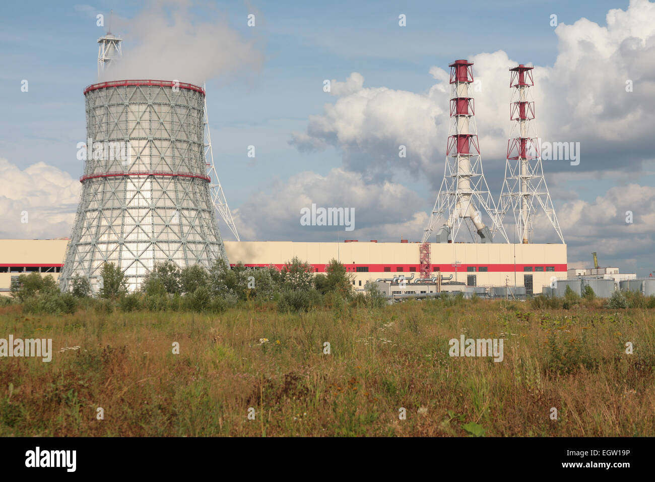 Thermal power station Stock Photo - Alamy