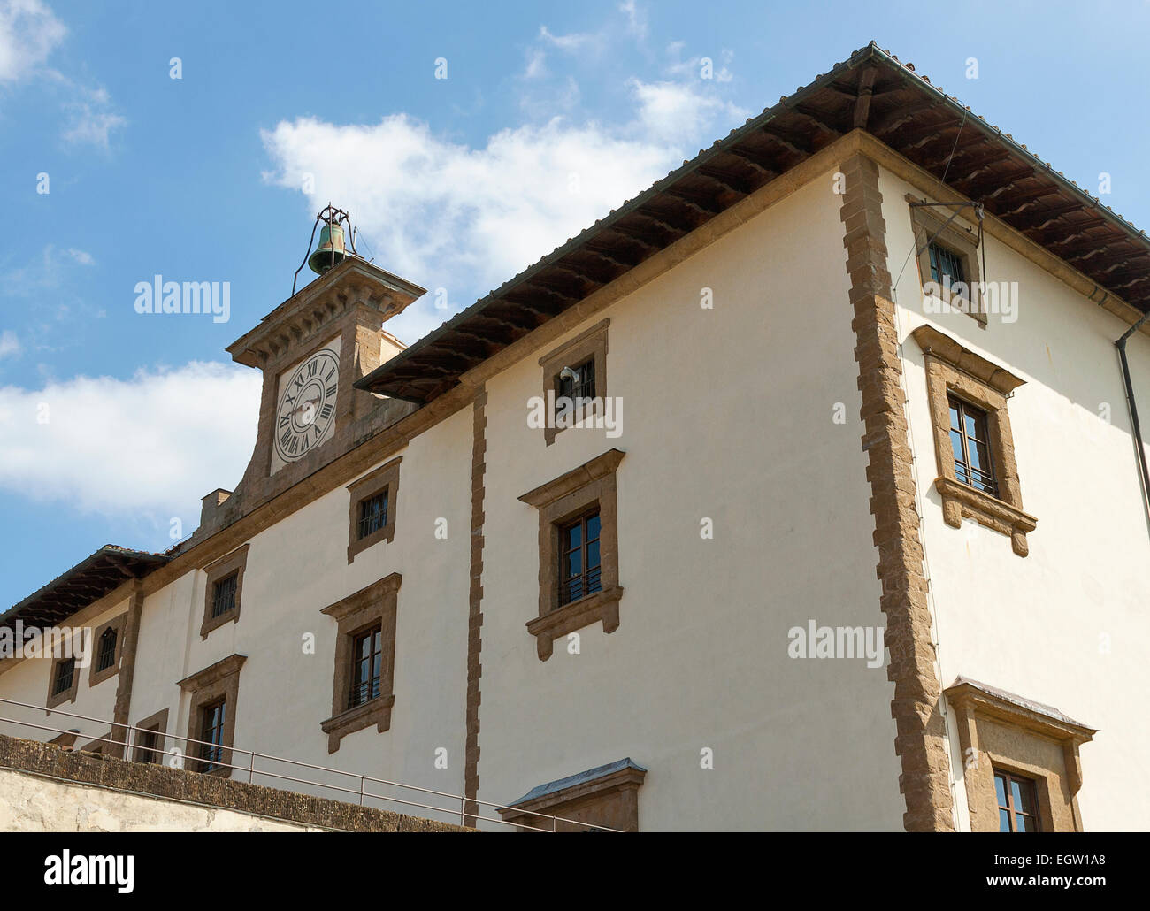 Ancient Fort Belvedere in Florence, Italy. Forte Belvedere is the ...