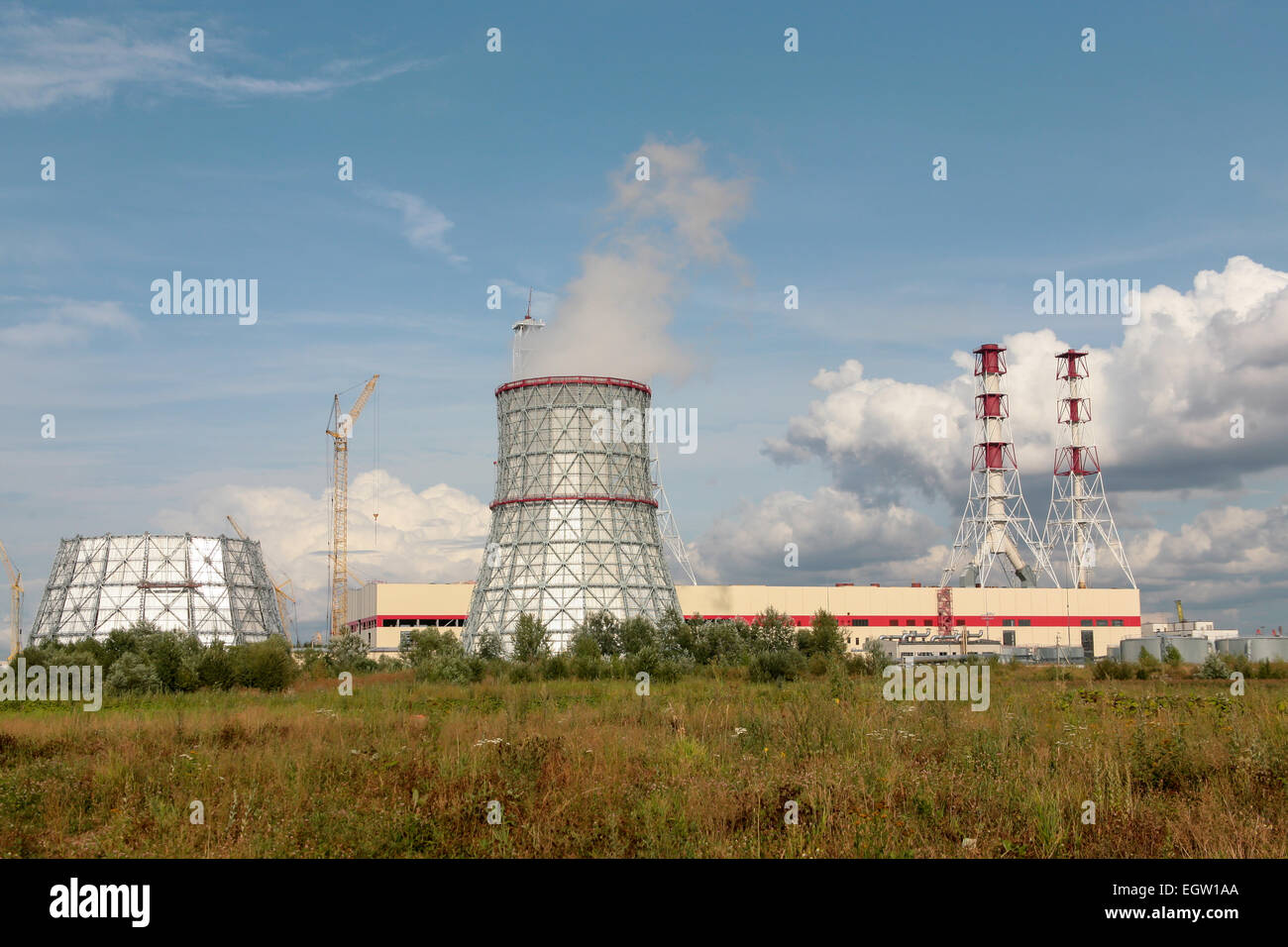 Thermal power station hi-res stock photography and images - Alamy