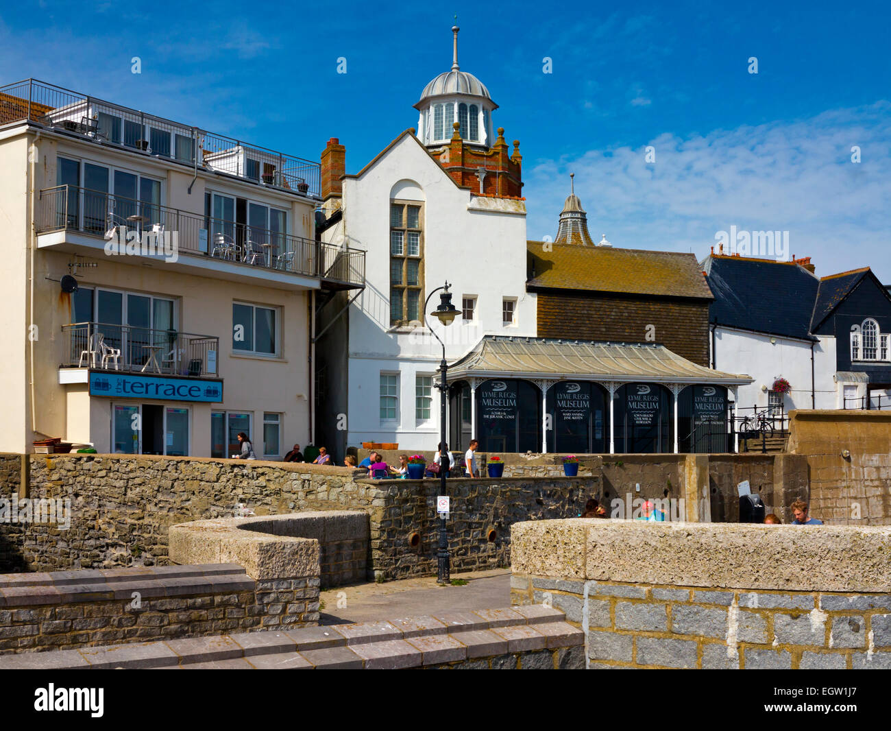 Lyme Regis Museum formerly known as Philpot Museum on the Jurassic ...