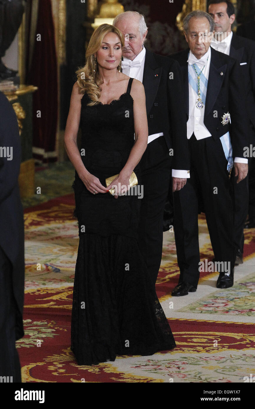 Madrid, Spain. 2nd Mar, 2015. Alicia Alcocer Koplowitz attended a Gala ...