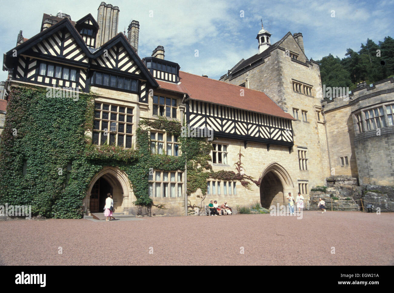 Victorian mansion at Cragside Northumberland England UK Stock Photo - Alamy