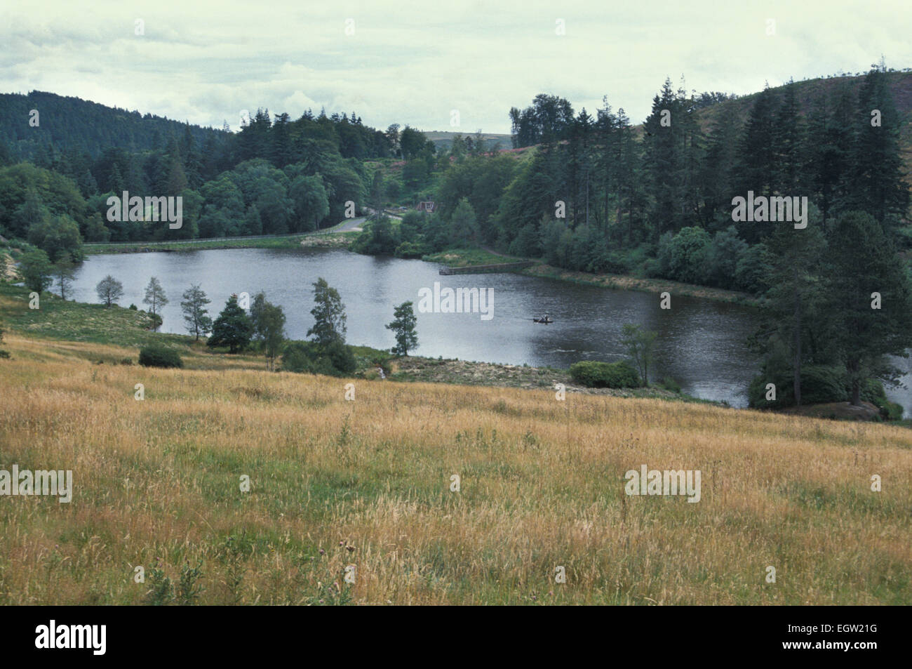 Tumbleton lake at Cragside Northumberland England UK Stock Photo - Alamy