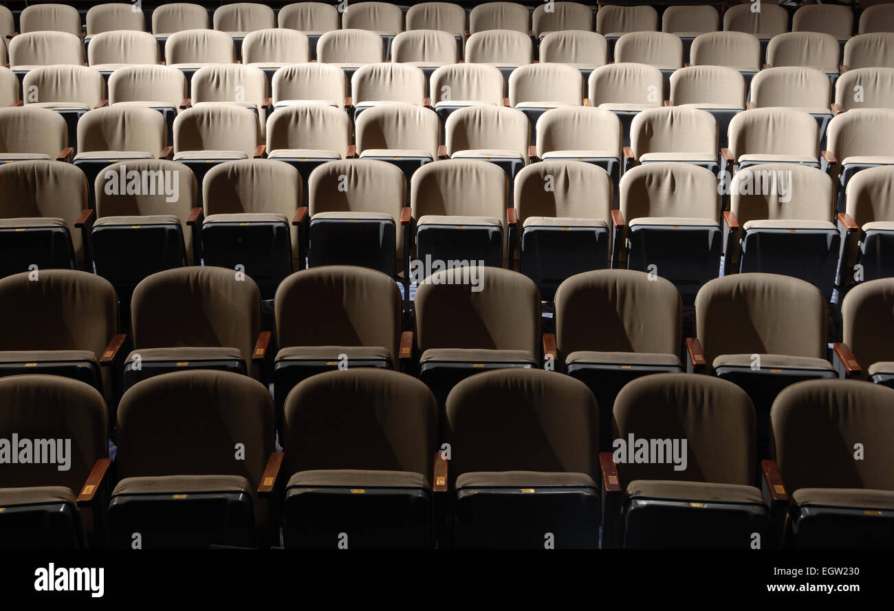 Theatre seats hi-res stock photography and images - Alamy