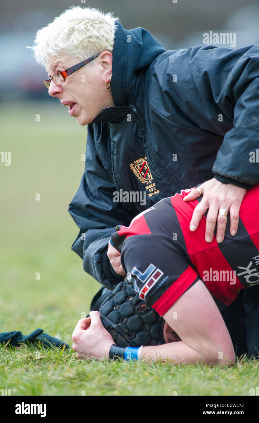 Female sport injury hi-res stock photography and images - Alamy