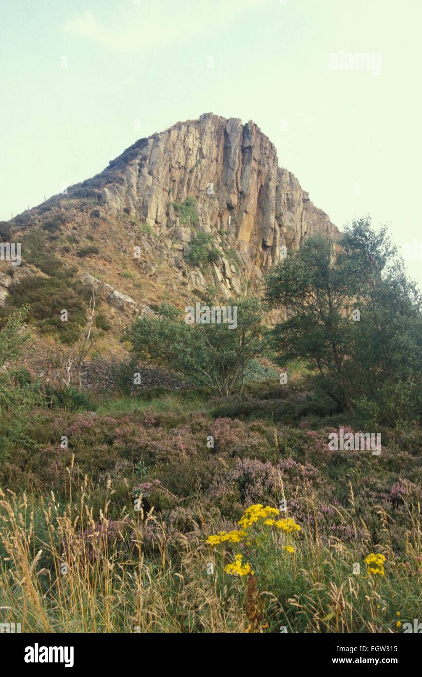 Cawfields Quarry by Hadrian's Wall Northumberland England UK Stock ...