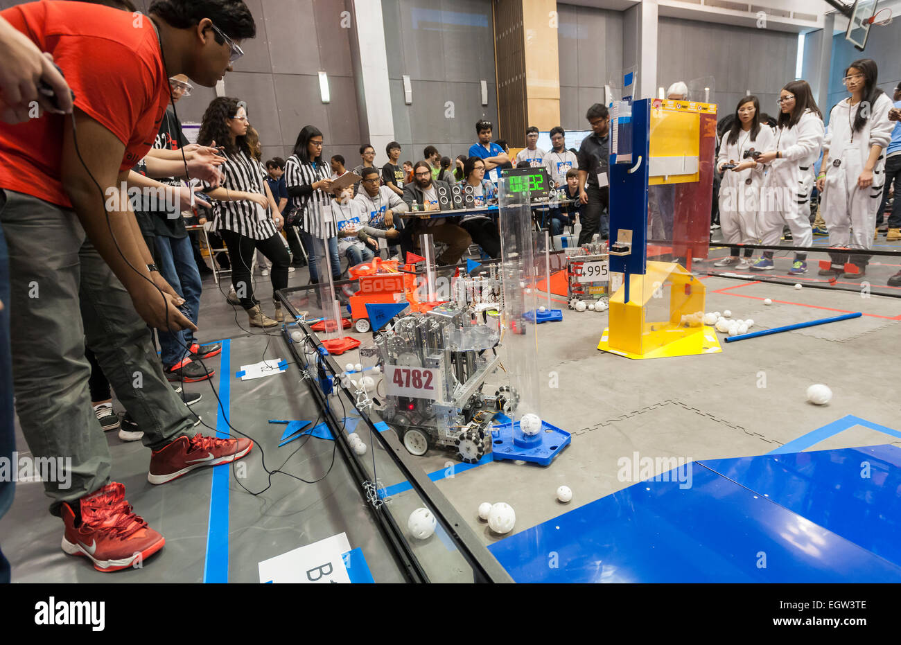 FIRST Tech Challenge Regional Championship held at NYU-Polytechnic in ...
