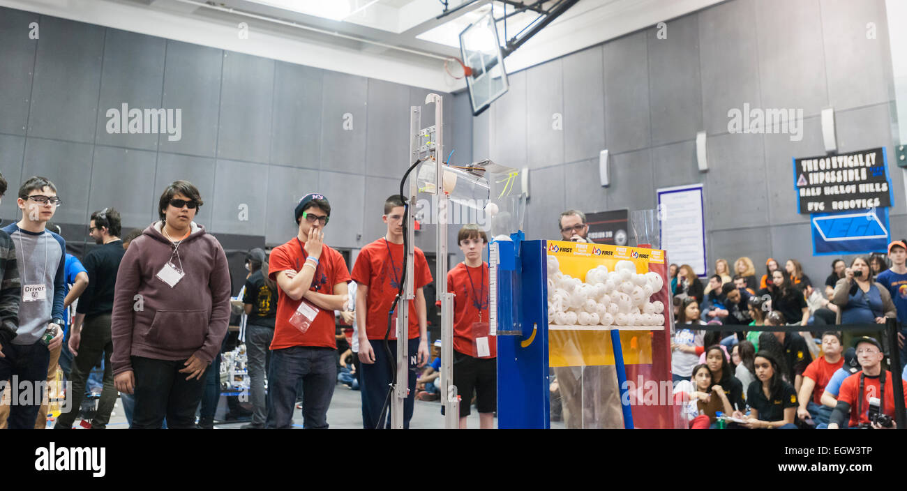 FIRST Tech Challenge Regional Championship held at NYU-Polytechnic in ...