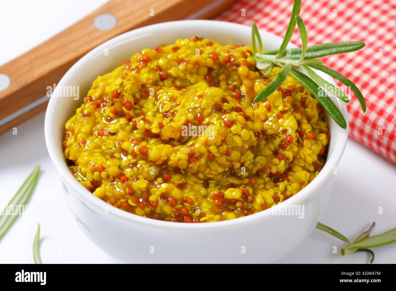 Whole grain mustard hi-res stock photography and images - Alamy
