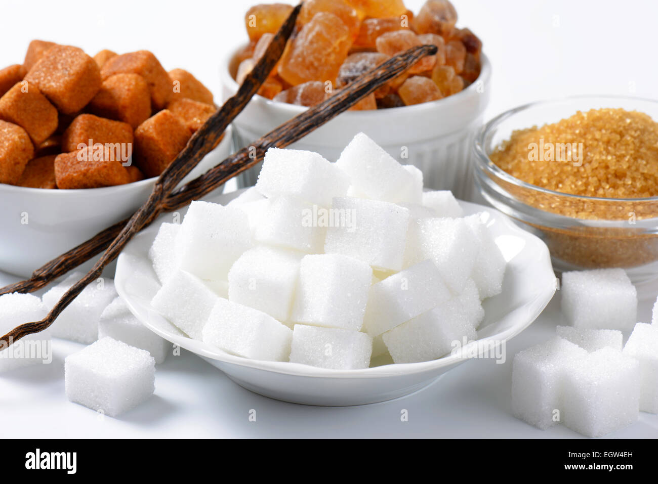 Types of sugar hi-res stock photography and images - Alamy