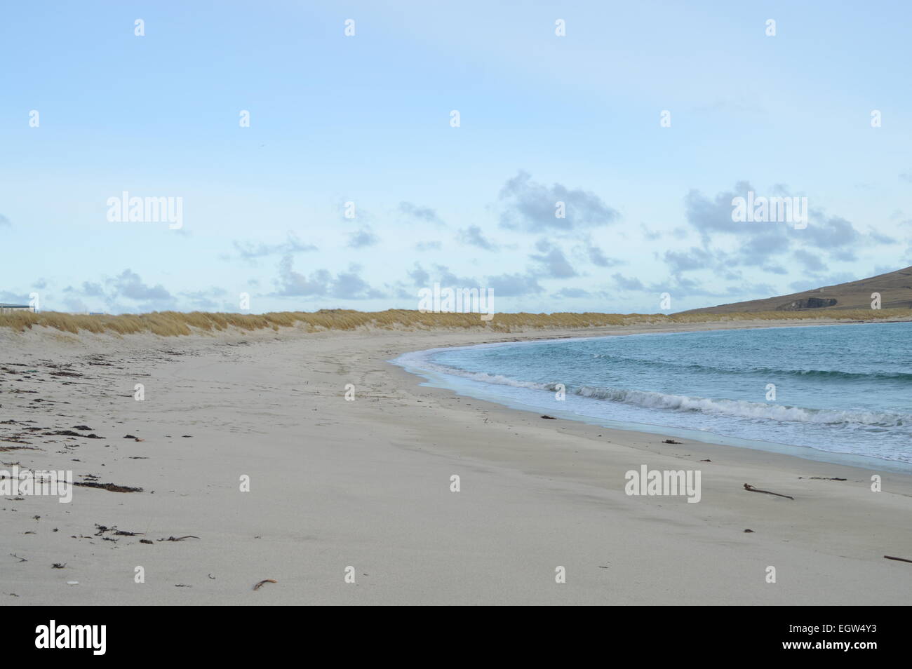 Shetland Sandy Beach Stock Photo - Alamy