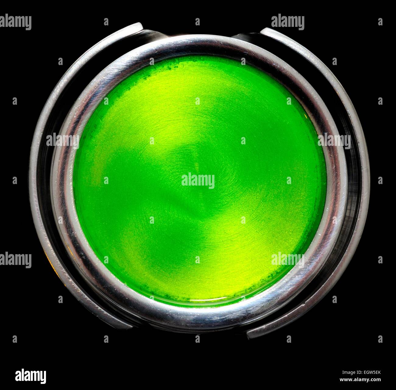 A Green table coaster abstract Stock Photo - Alamy