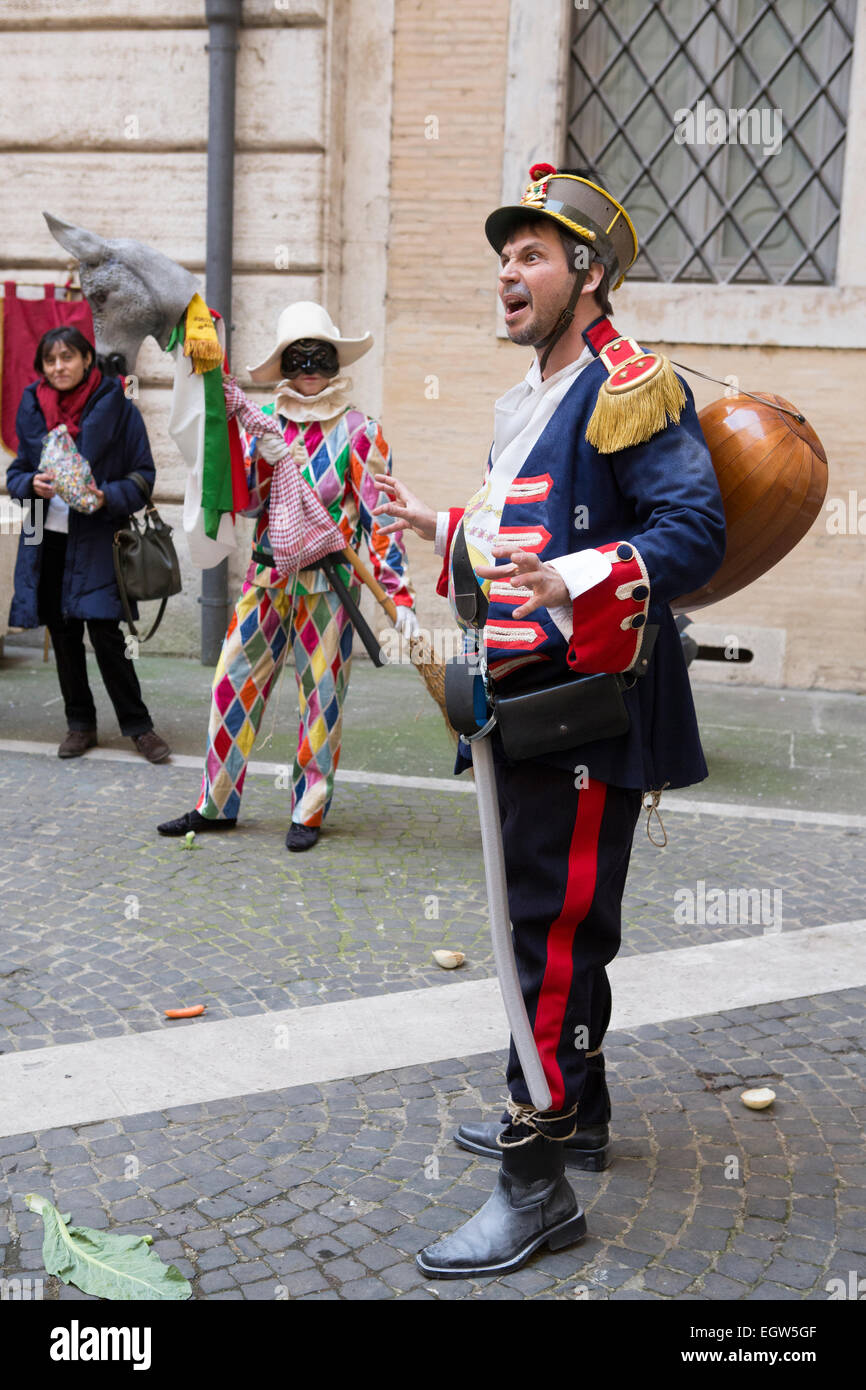 Parade for Carnevale Romano 2015, Rome, Italy Stock Photo - Alamy