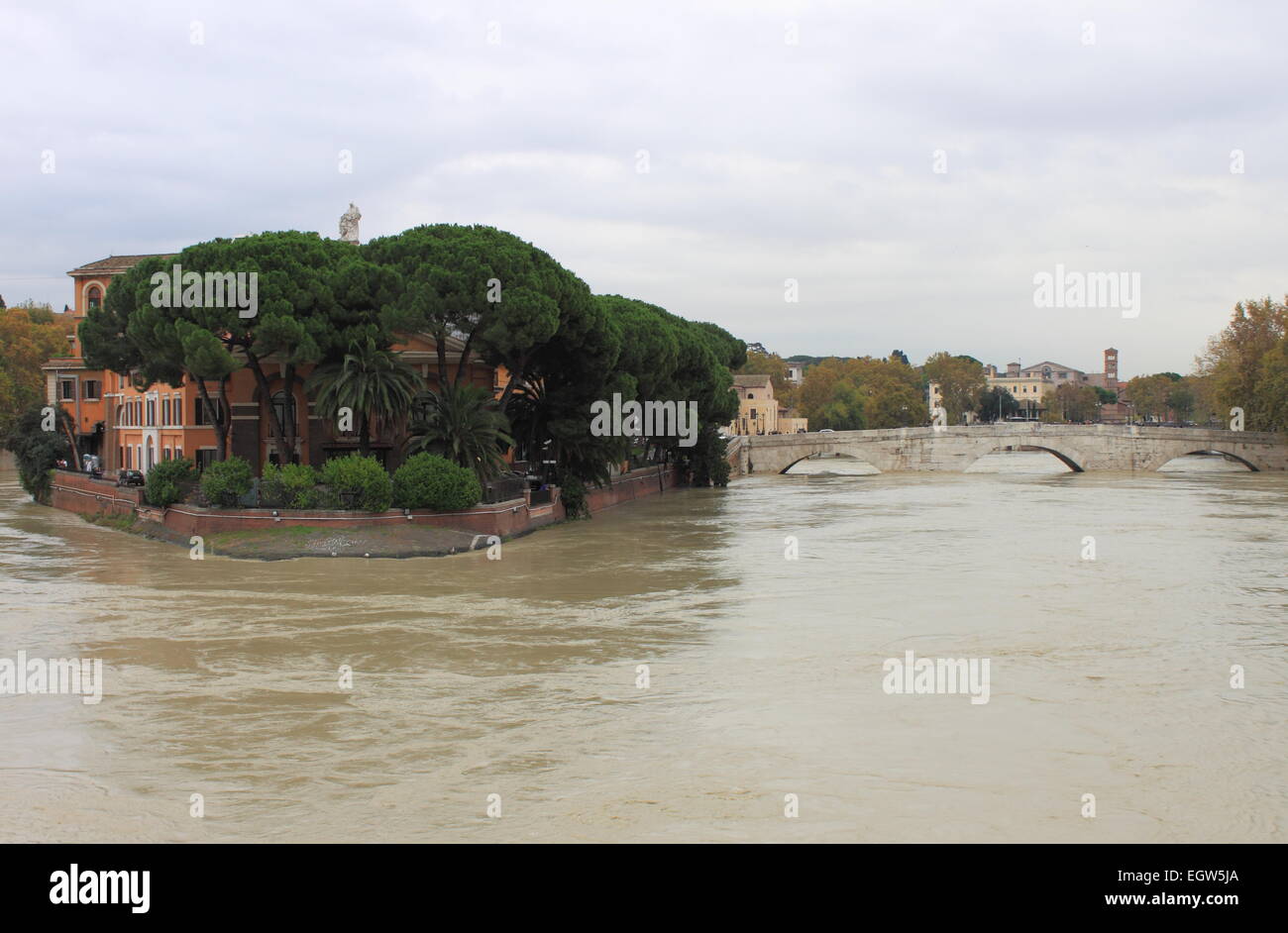Tiber River In Flood In Rome High Resolution Stock Photography and ...