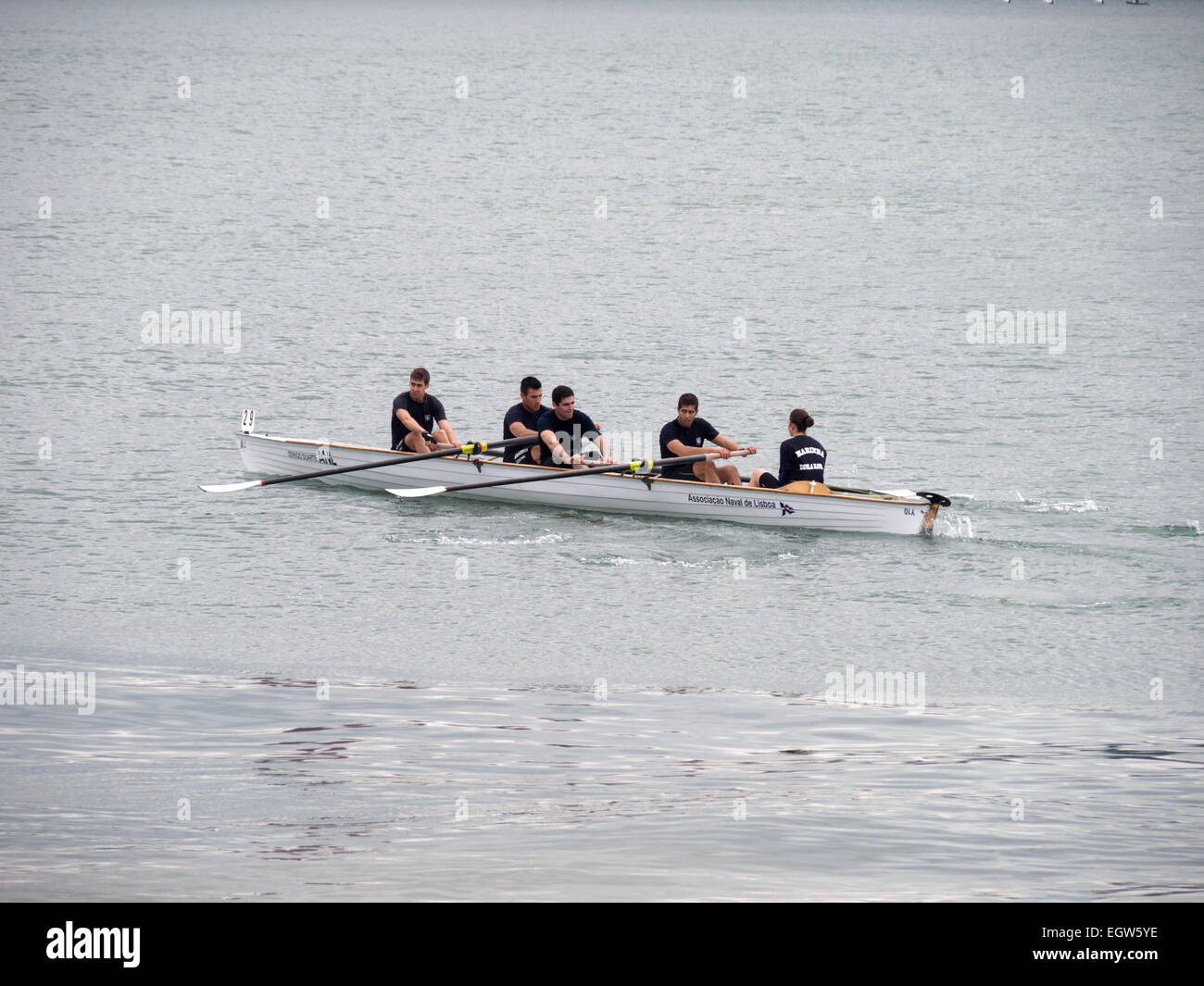 Rowing boat from above hi-res stock photography and images - Alamy
