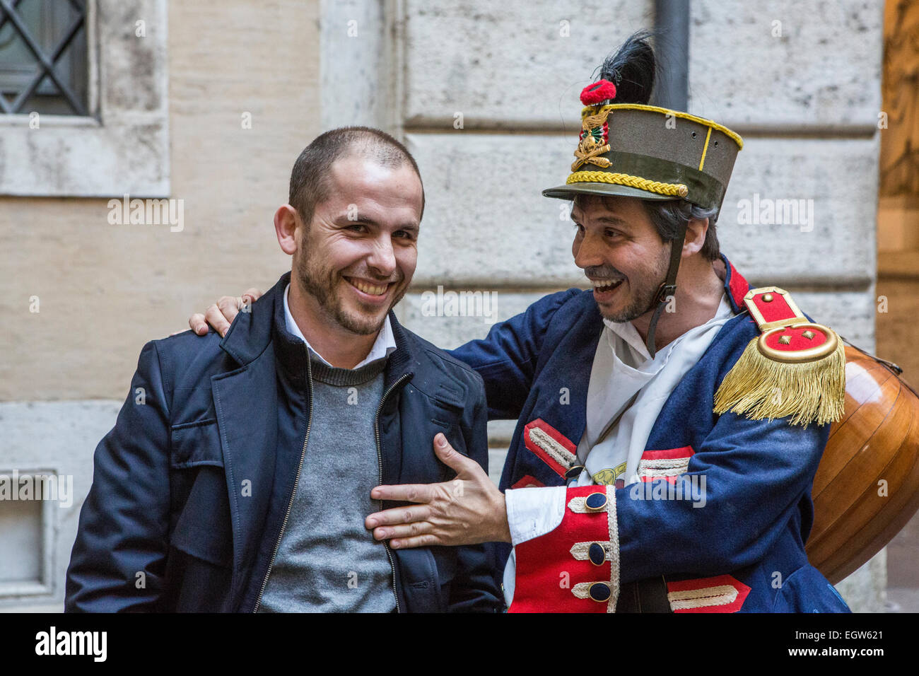 Parade for Carnevale Romano 2015, Rome, Italy Stock Photo - Alamy