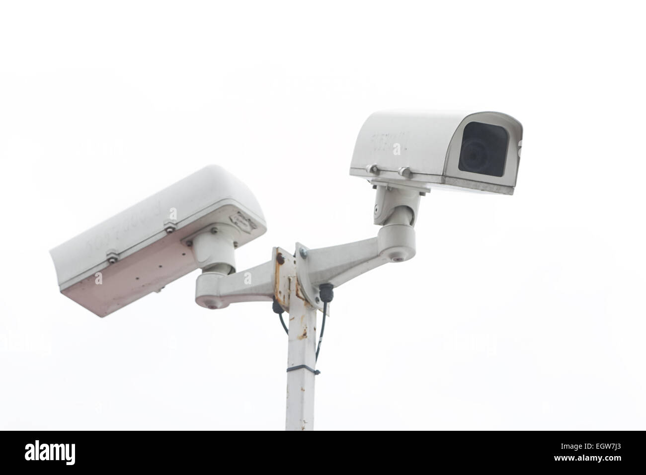Exterior cctv camera Cut Out Stock Images & Pictures - Alamy